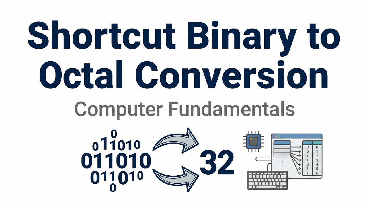 Binary to Octal Conversion | Shortcut Grouping Method - YouTube