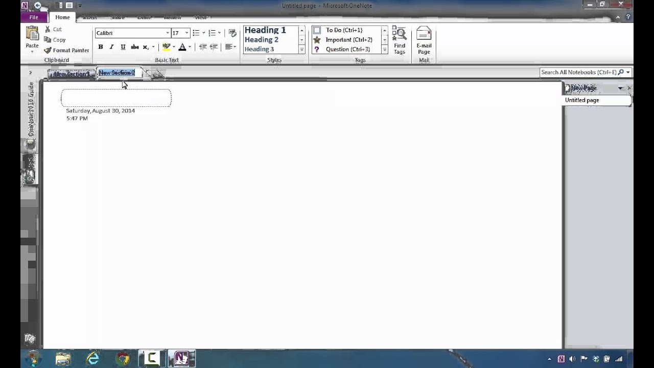 How To Create And Add New Sections In Microsoft OneNote 2010 YouTube how-to-create-and-add-new-sections-in-microsoft-onenote-2010-youtube