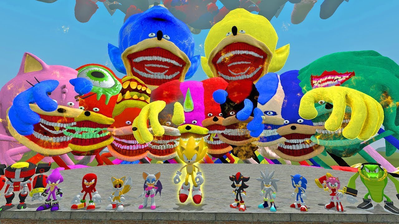 Shin Sonic All-Out War in Garry’s Mod – Who Is the Final Boss? - YouTube
