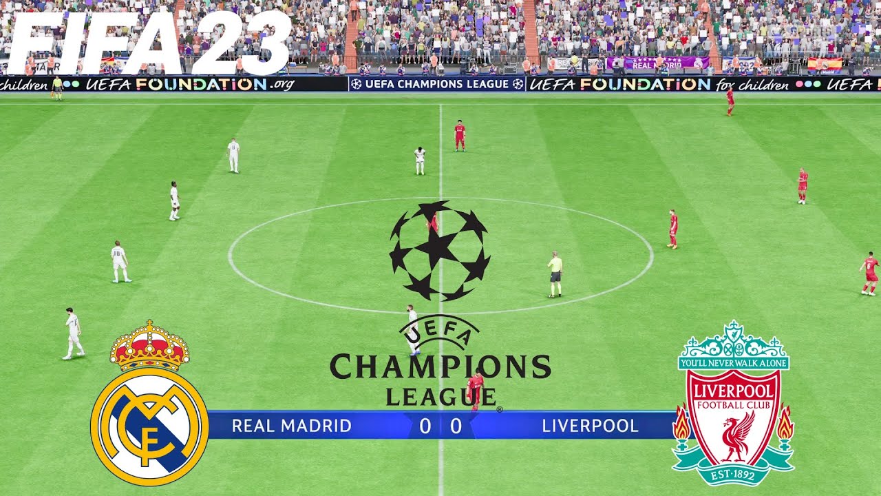 Real Madrid vs Liverpool - Champions League UCL - PS5™ Full Match ...