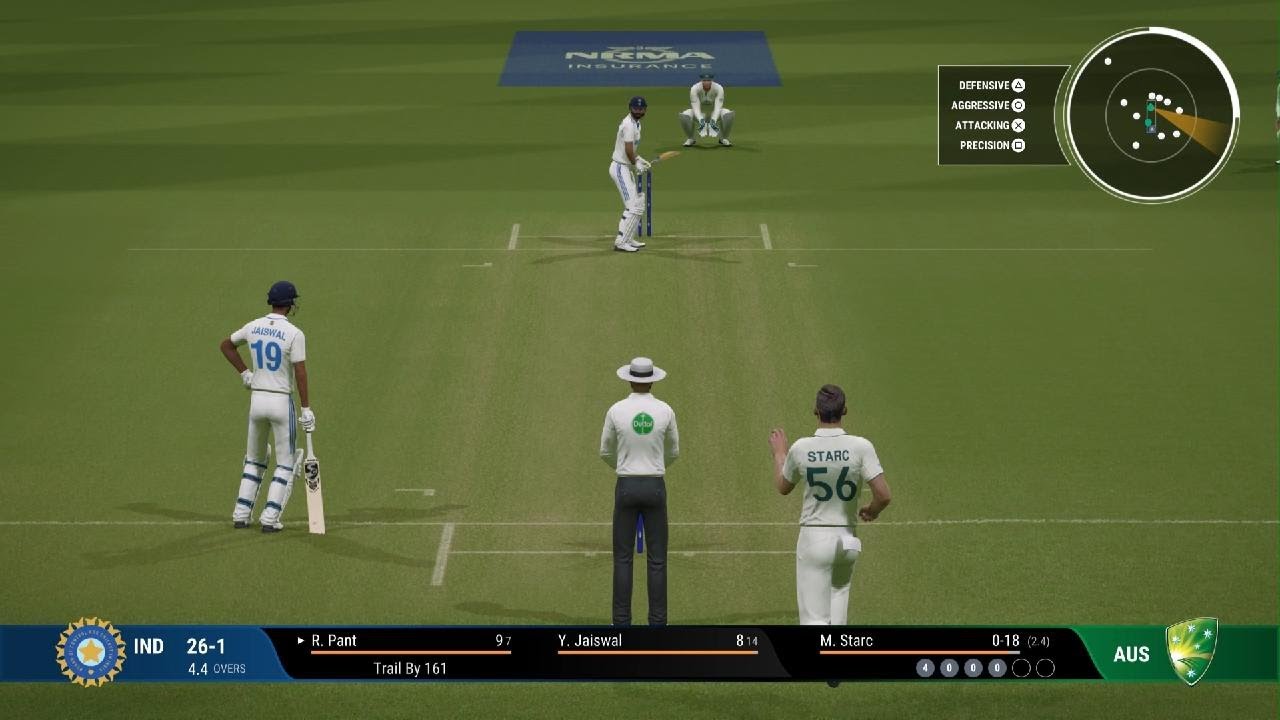 Cricket 24-2nd Test Match | BORDER GAVASKAR TROPHY | Ind vs Aus | Pink ...