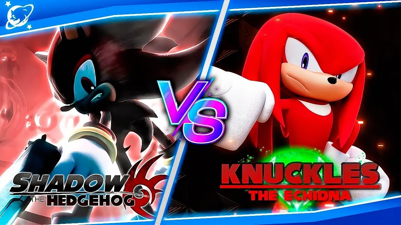 KNUCKLES VERSUS SHADOW: Quem é o melhor rival para o Sonic? - YouTube