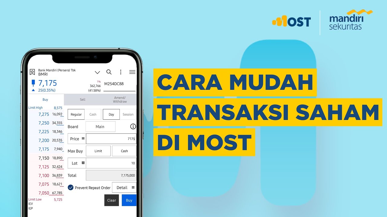 Cara Beli dan Jual Saham di MOST! - YouTube