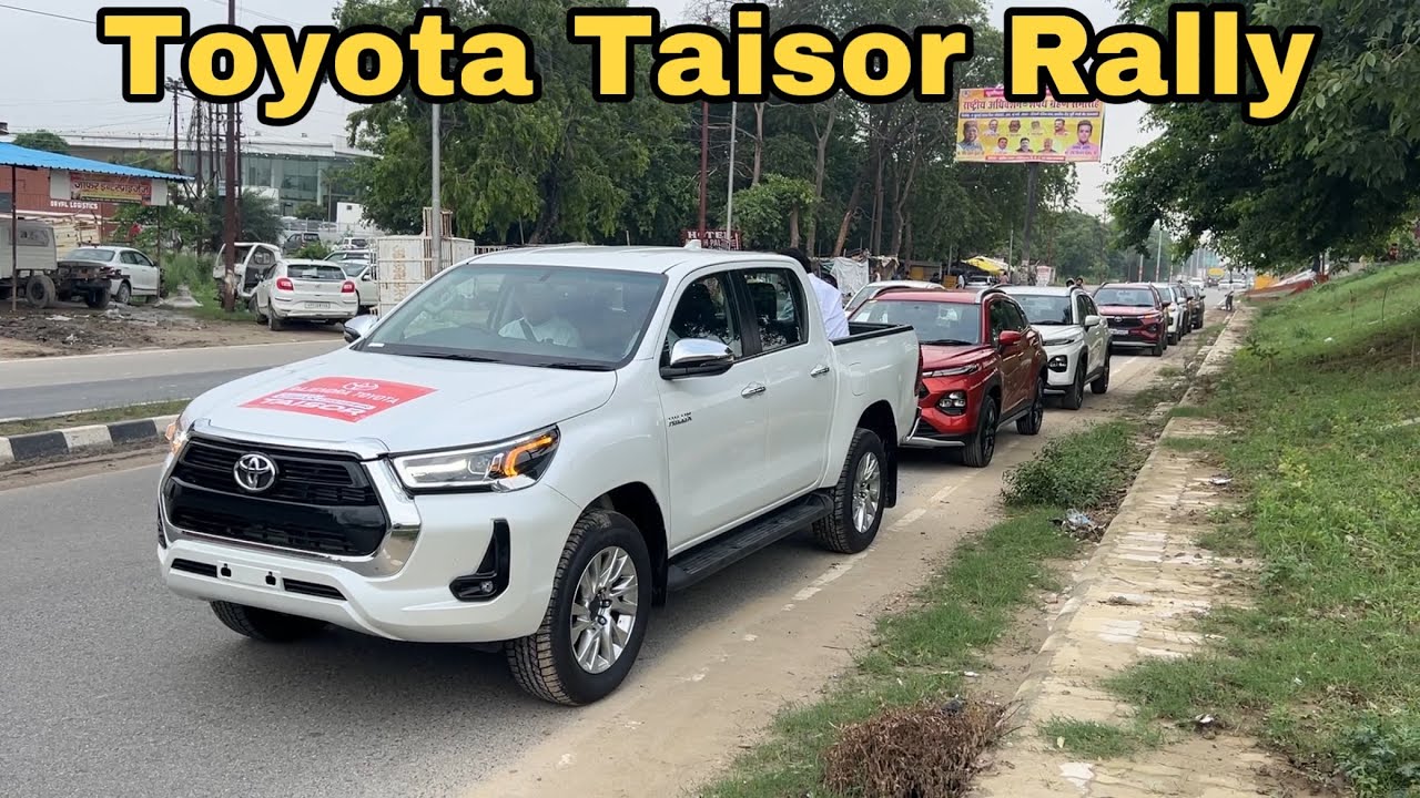 Toyota Taisor 2024 Rally | Taisor base Model 2024 | Taisor Real-Life ...