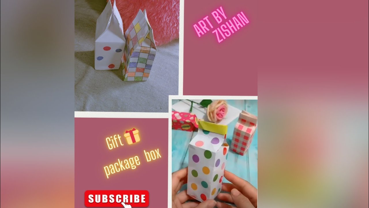 DIY PAPER CRAFT IDEAS 💡 || How to make easy gift packaging box 🎁 - YouTube