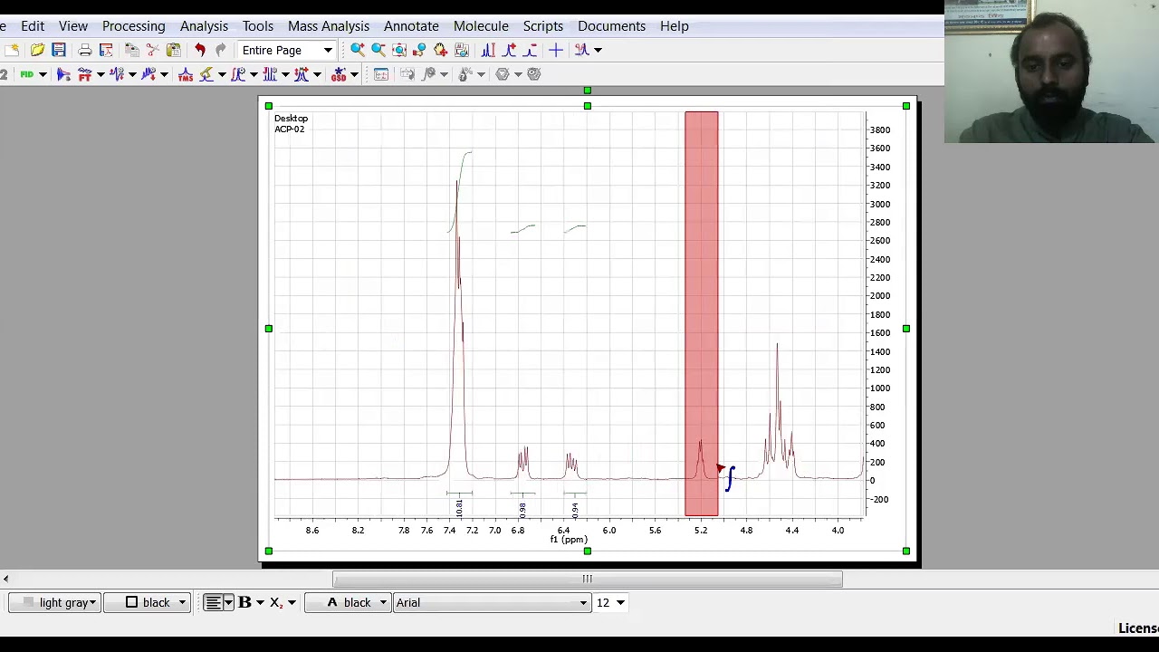 #Interpretation of NMR using MESTRENOVA & CHEMDRAW#Interpretation of 1H NMR BY BRUKER TOPSPIN#P ...