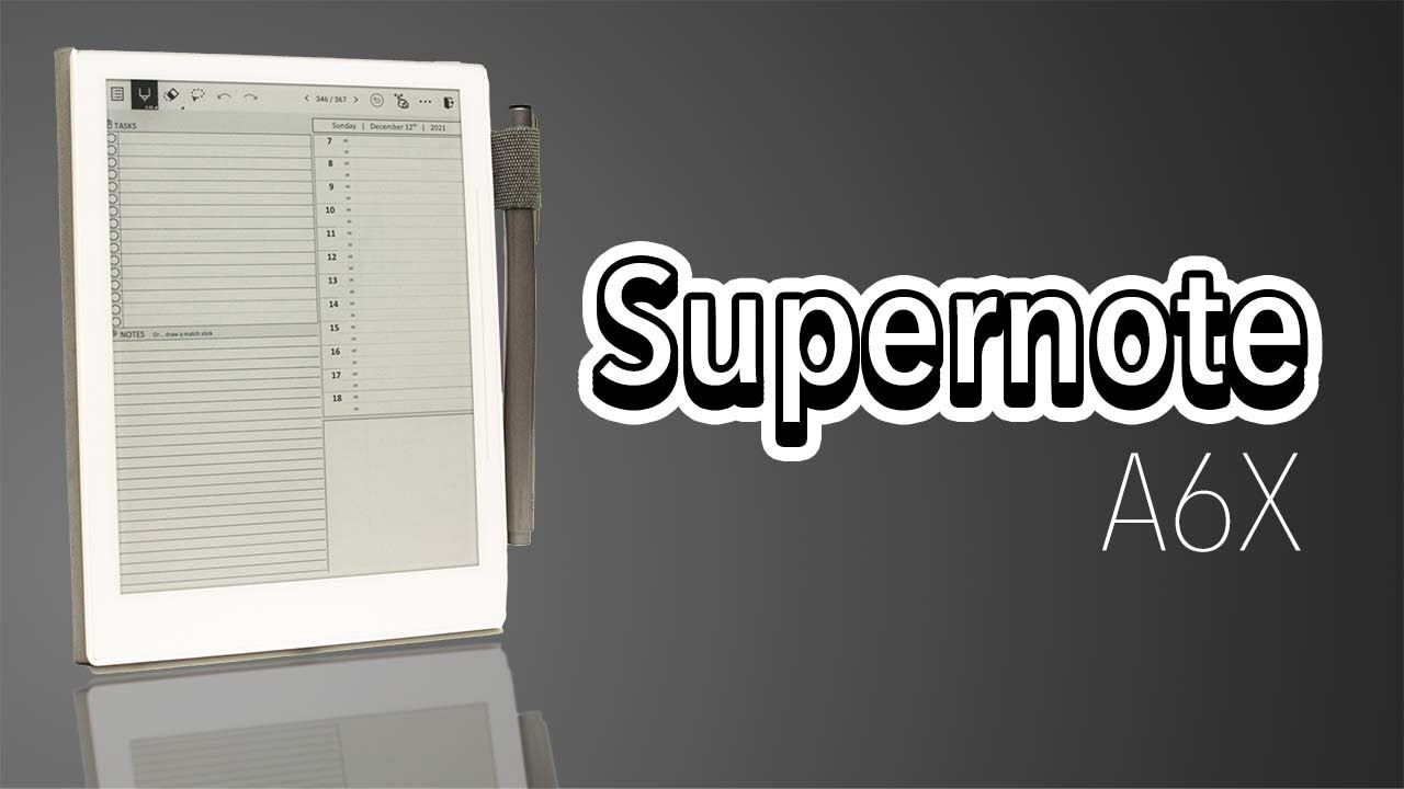 Unboxing the Supernote A6X - YouTube