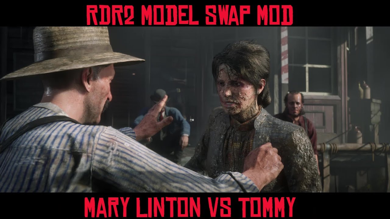 Mary Linton Vs Tommy Red Dead Redemption 2 Model Swap Modding Fun