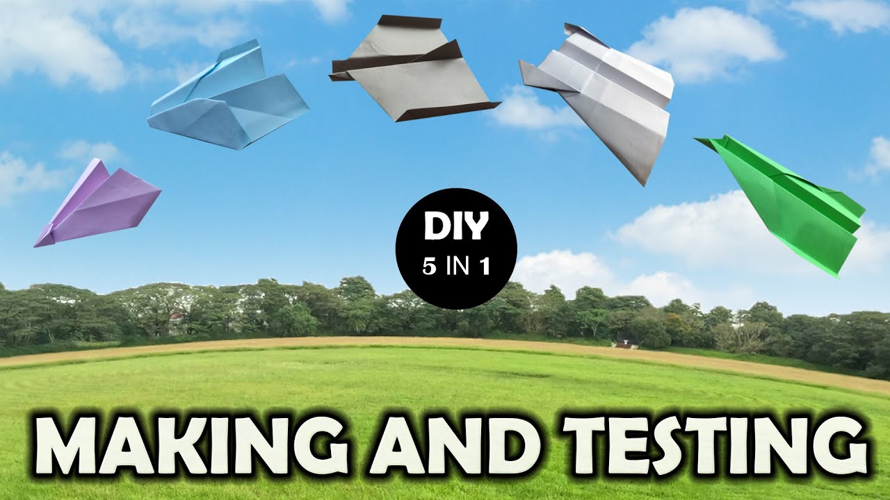 5 Insane Paper Plane Tests - What Happened? - YouTube