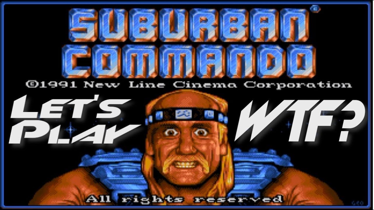 Let's Play Suburban Commando on PC - MS-DOS Gameplay of Hulk Hogan Game - YouTube