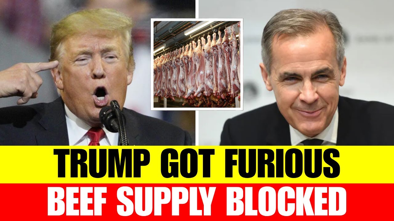 Trump FURIOUS as Canada REJECTS 150,000 Tons of U.S. BEEF — How Carney ...