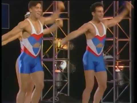 Giselle Roque de Escobar, Orlando Garcia, Frank Laberdesque | 1992 National Aerobic Championship USA