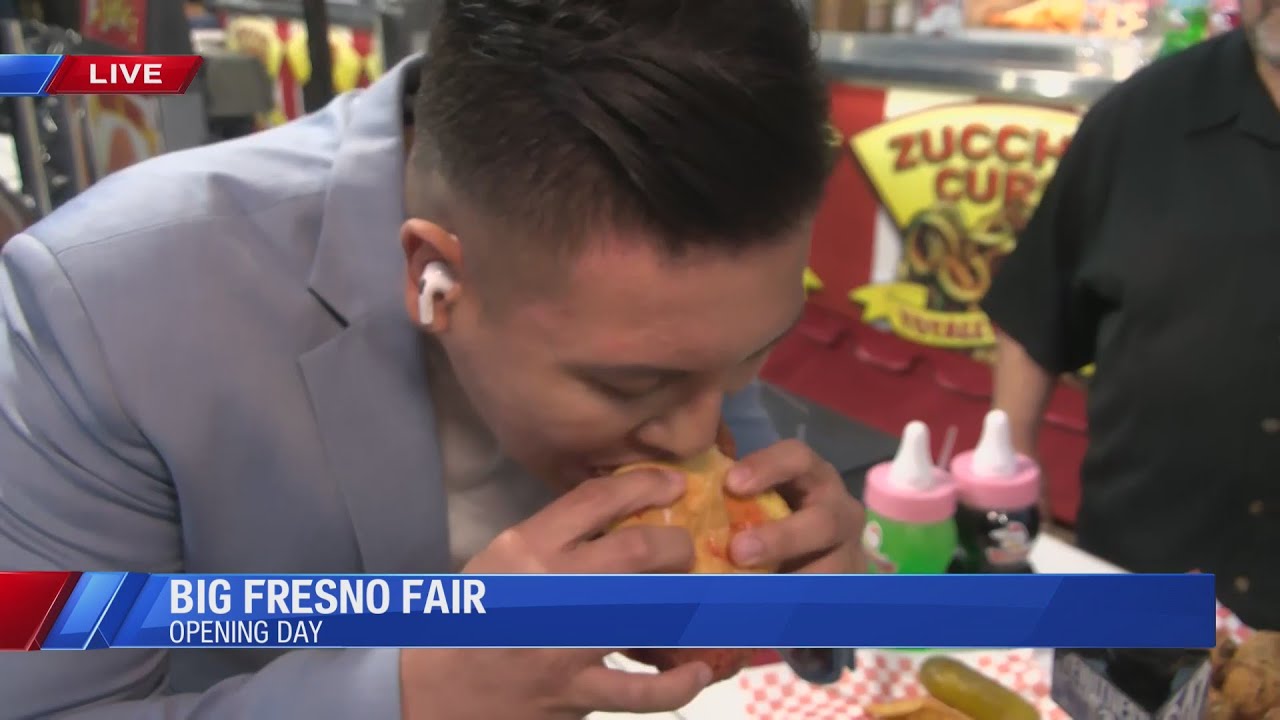 All the fried food returns at the Big Fresno Fair - YouTube