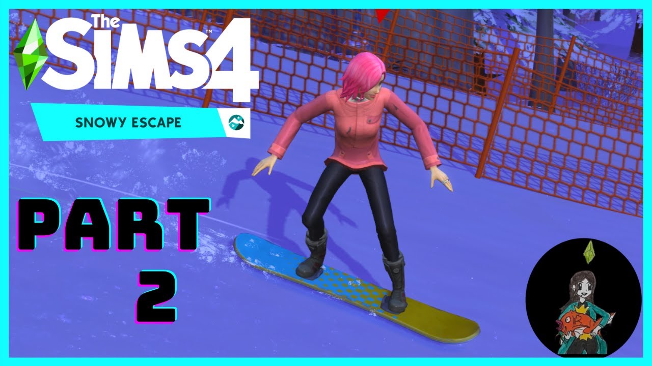 SNOWBOARDING AND TRYING TO MAKE MONEY Sims 4 Snowy Escape Part 2 snowboarding-and-trying-to-make-money-sims-4-snowy-escape-part-2