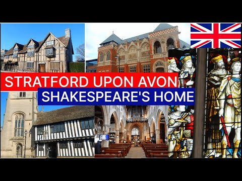 Stratford Upon Avon | Shakespeare's Henley Street home | Holy Trinity Church Shakespeare's Grave |