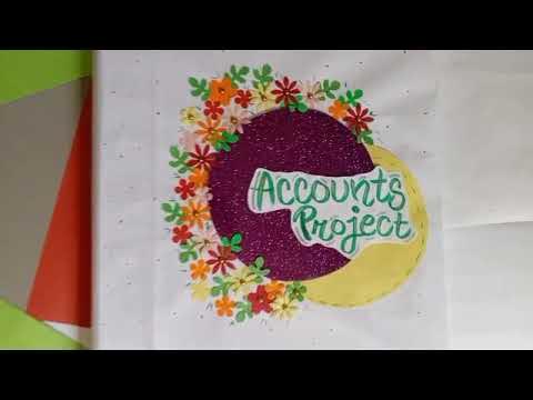 Accountancy Project || Class 12 || Project work || Diy Artist - YouTube
