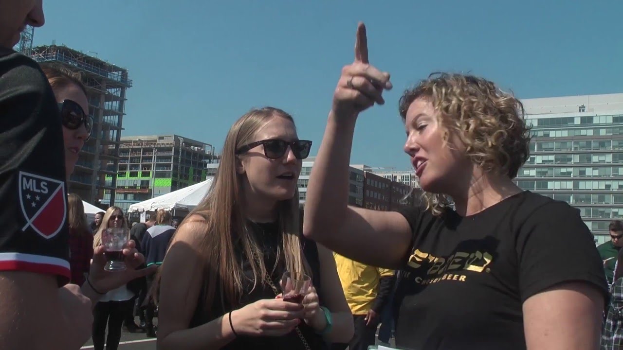 Drink the District's Cherry Blossom Beer & Wine Festival HD - YouTube