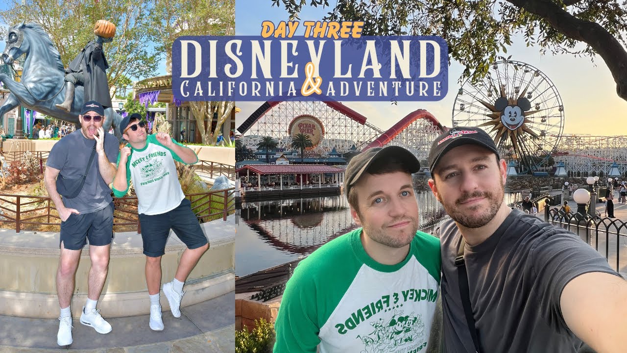 SAYING GOODBYE! | Disneyland 2024 Part 3 | Sam and Dale - YouTube