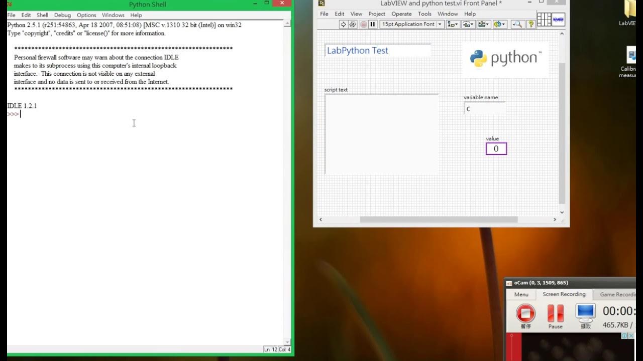 23. NI LabVIEW link Python by LabPython - YouTube