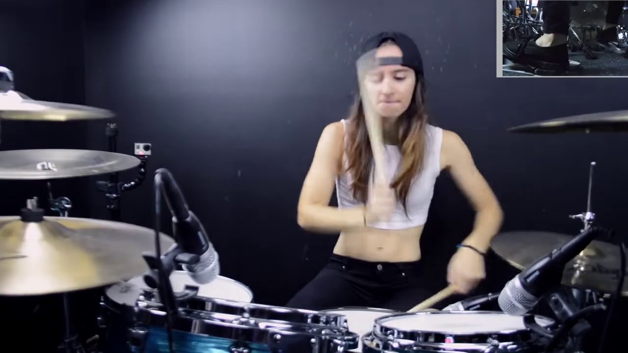 Bring Me To Life Evanescence Drum Cover By Kristina Schiano Youtube Music