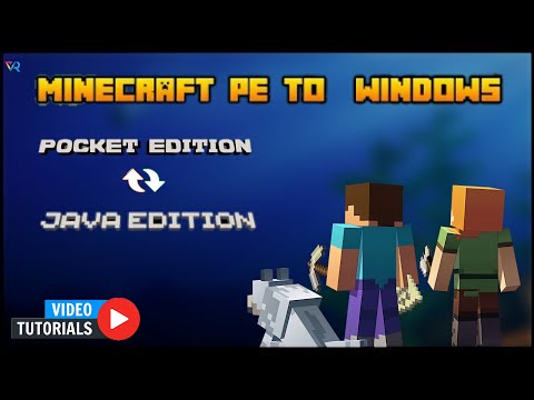 How To Convert Your Mobile📱 World To PC🖥️ World In Minecraft (Pocket ...