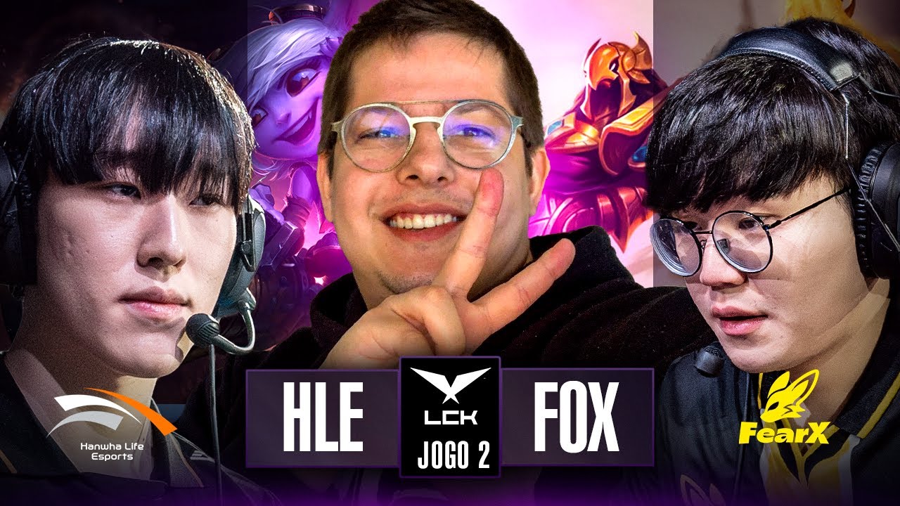 HLE x FearX | Jogo 2 - MD3 | LCK Spring 2024 - DIA 6 - YouTube