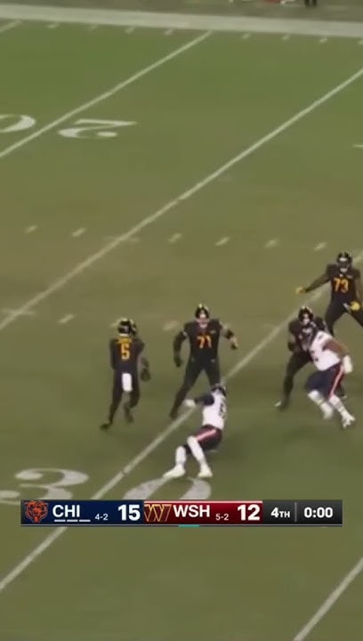 Bears Vs. Commanders Crazy Ending! 😱 - YouTube