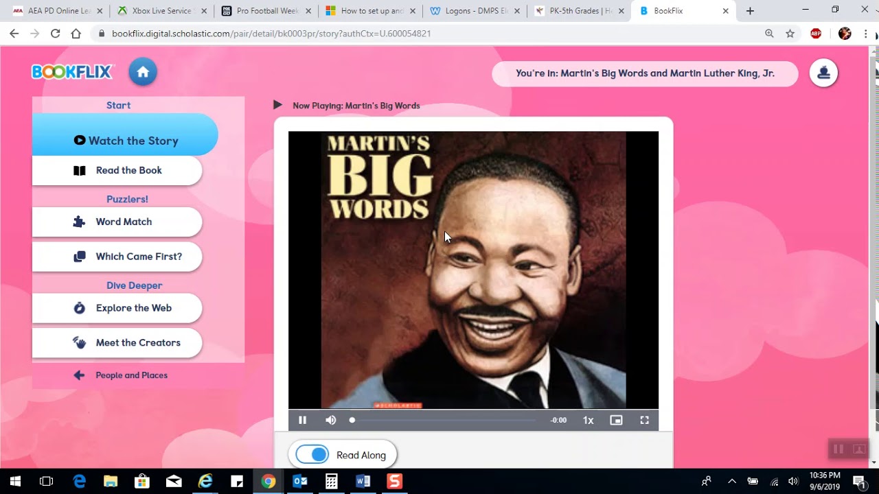 How to use BookFlix - YouTube