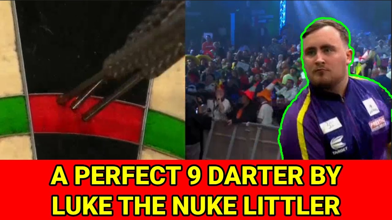 9 Darter by Luke The Nuke Littler - YouTube