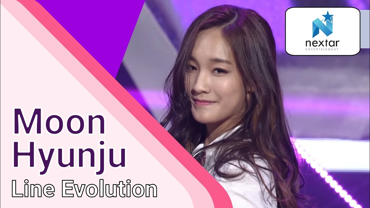 Produce 101: Moon Hyunju - Line Evolution - YouTube