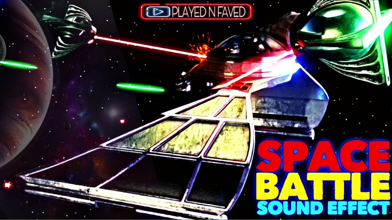 Space Battle Ambience Sound Effect | Spaceship & Battleship At War ...