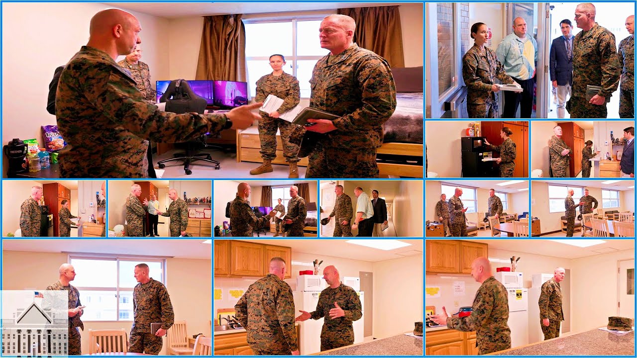 Barrack Room Inspections: Lt. Gen. Banta Oversees Standards on Camp ...