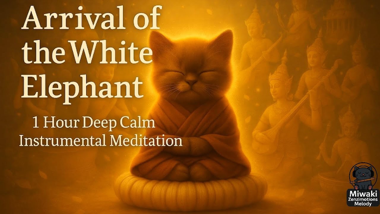 Miwaki | Zen Cat Music Buddha Series (Day2) – 1 Hour Meditation Music ...