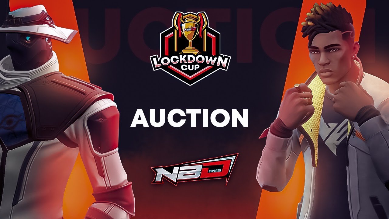 NBD ESPORTS LOCKDOWN CUP AUCTION #nbdesports - YouTube