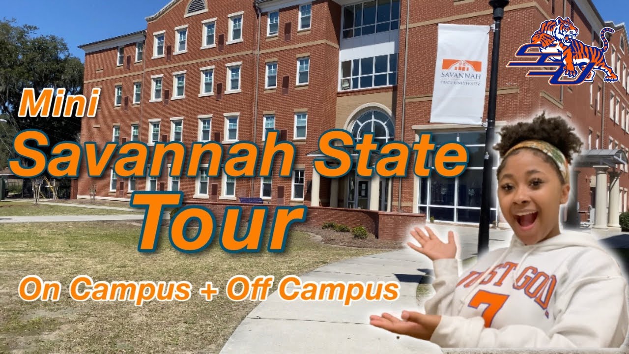 HBCU VLOG: SAVANNAH STATE TOUR OUTSIDE CAMPUS + ON CAMPUS | Nyla Symone ...