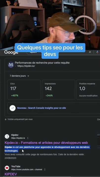 Quelques tips pour les développeurs en seo #coding #codinglife #webdeveloper #programming #fyp # ...