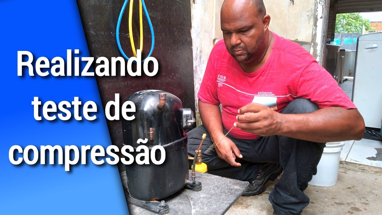 Como fazer teste de compressão - YouTube