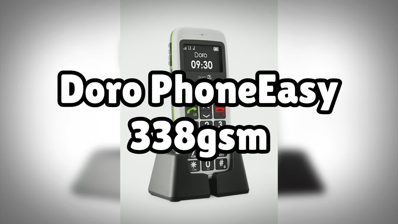 Photos of the Doro PhoneEasy 338gsm | Not A Review! - YouTube
