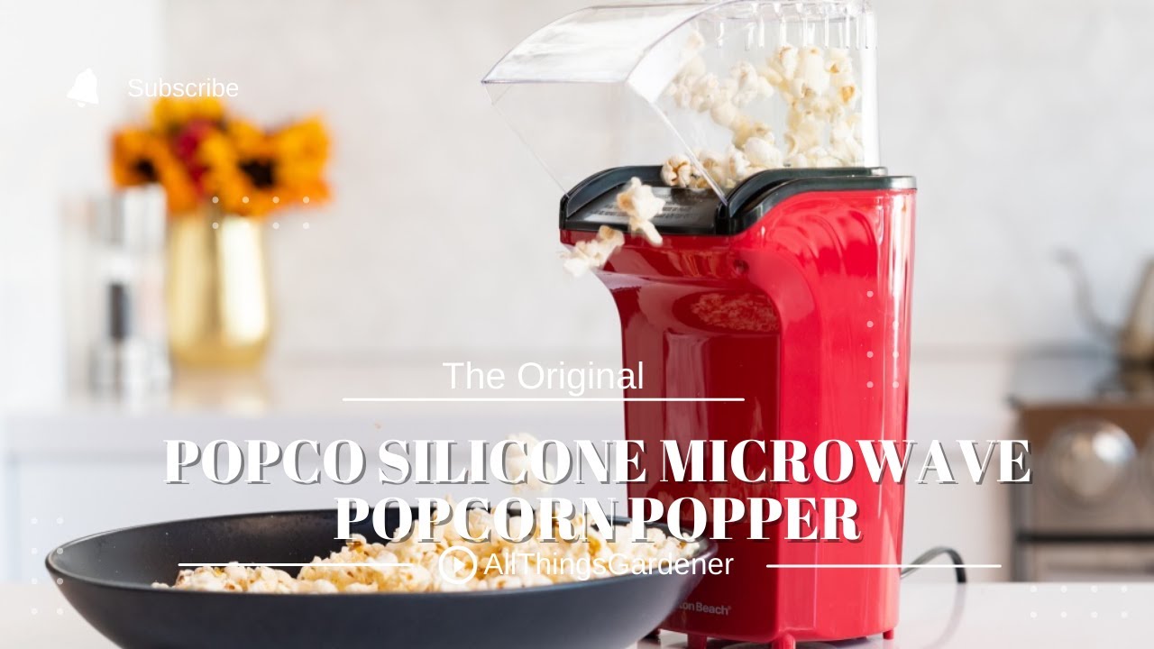 The Original Popco Silicone Microwave Popcorn Popper : Best Silicon ...