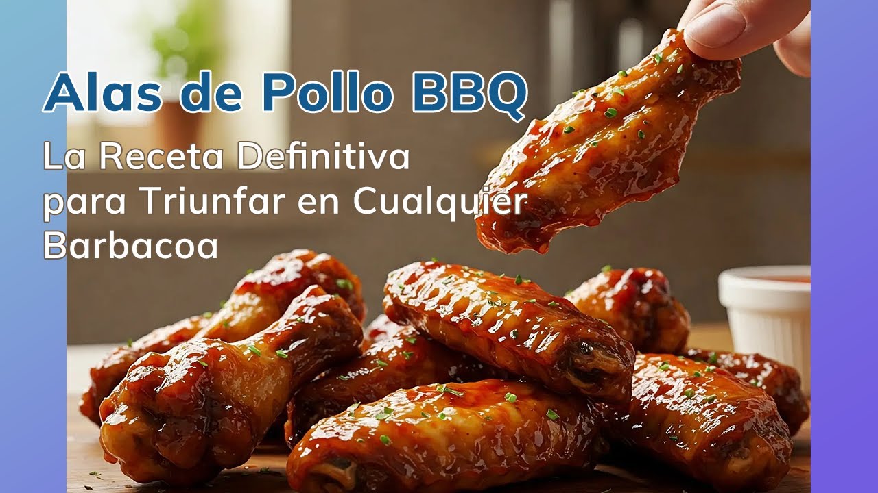 Alas de Pollo BBQ: La Receta Definitiva para Triunfar en Cualquier ...