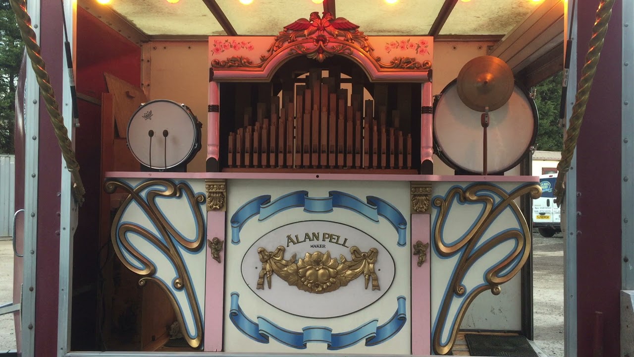 46 Keyless Pell Fairground Organ - FOR SALE - YouTube