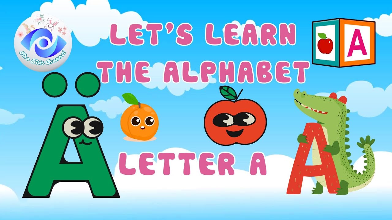 A IS AMAZING | LET’S LEARN THE ALPHABET | AHA KIDS CHANNEL - YouTube