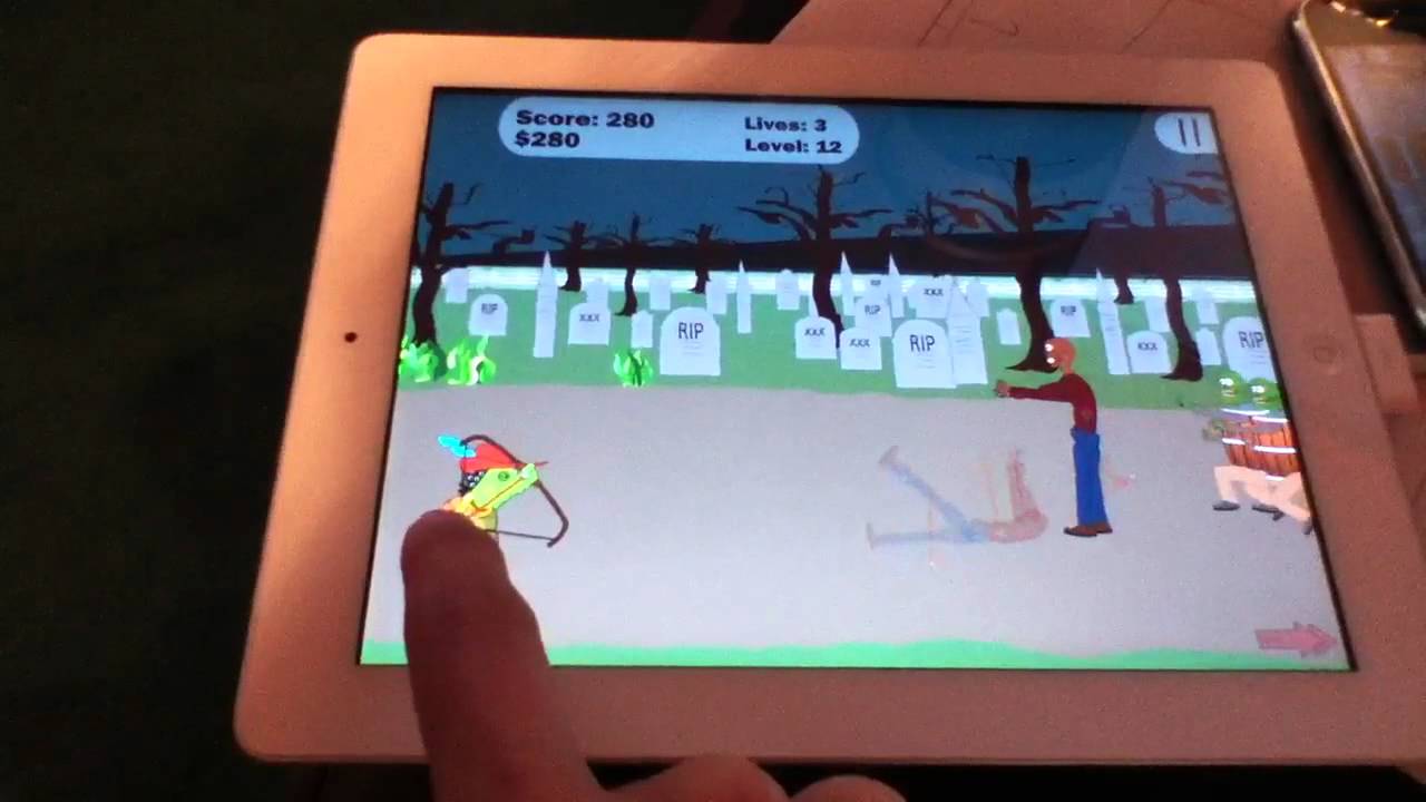 Zombie Archer iPad!! - YouTube