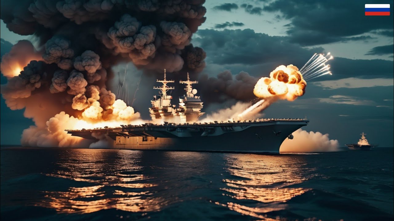 amazing action! US f-16 fighter jets destroy Russian monster aircraft ...