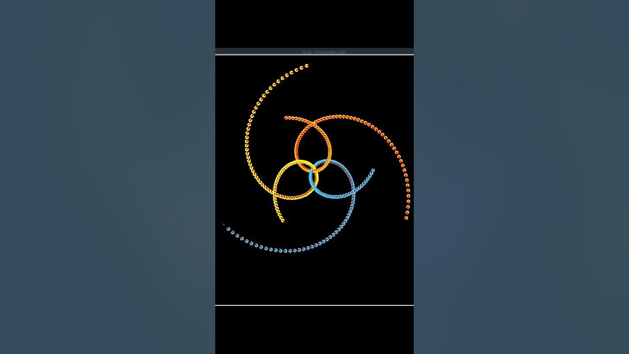 Rope Graphic Design Code | Python Turtle - YouTube