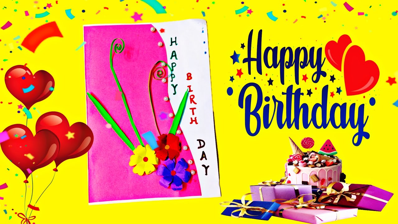 Birthday Card DIY Birthday Card How To Make Birthday Card Easy Birthday Card DIY Birthday Card How To Make Birthday Card Easy