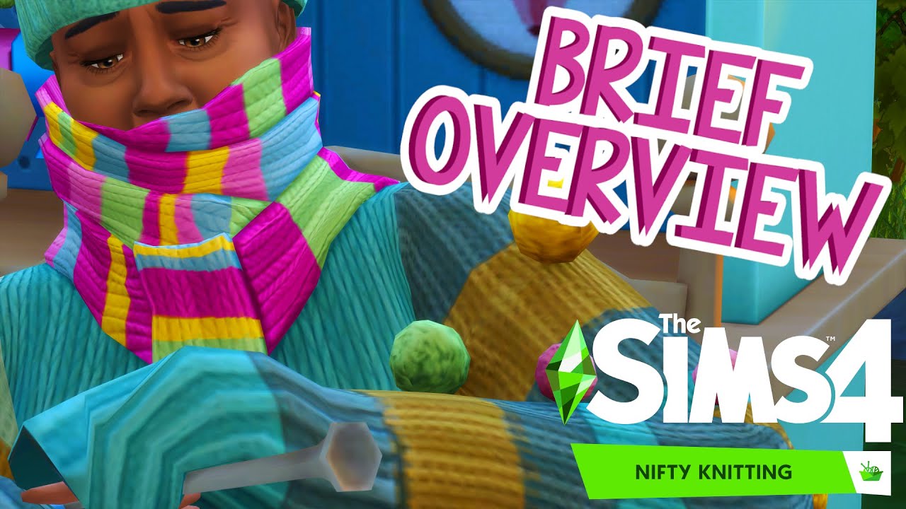 Look Into The Sims 4 Nifty Knitting - YouTube
