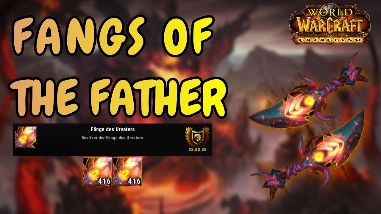 ROGUE Get Finally FANGS OF THE FATHER | Madness of Deathwing 10NHC ...