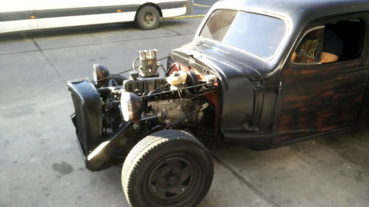 Rat rod 6 cilindros - YouTube