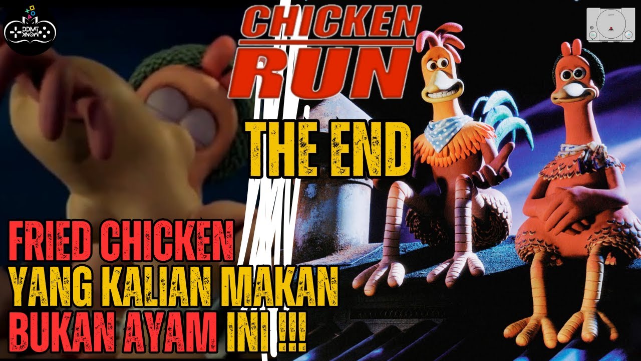 Chicken Run Gameplay. The End - KABUR MENOLAK JADI PIE AYAM ...